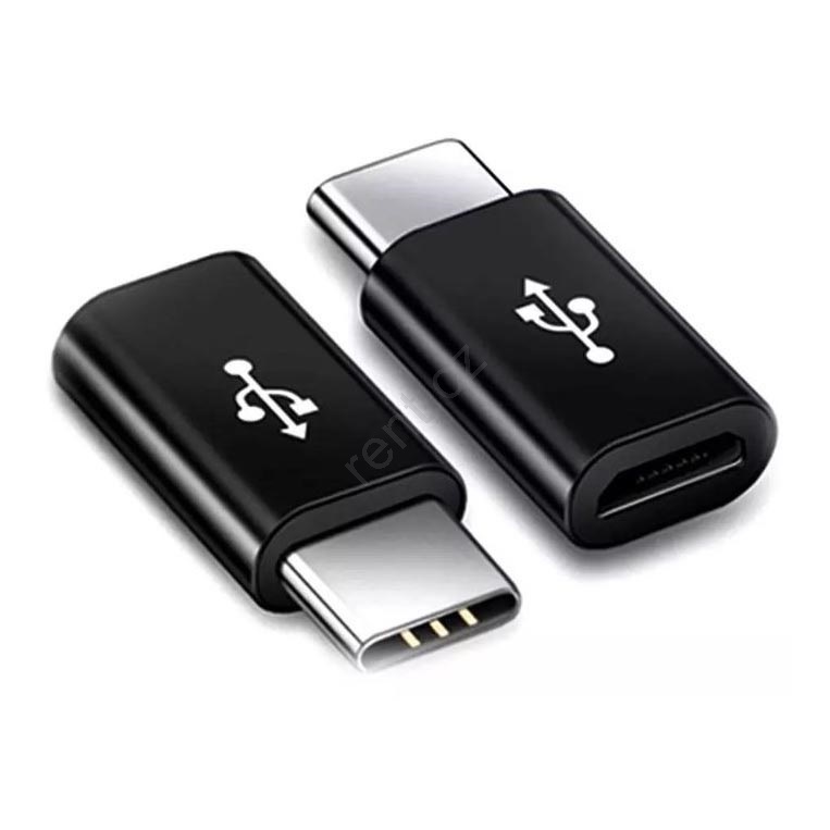 Adaptér Micro USB na USB-C černá | rent.cz