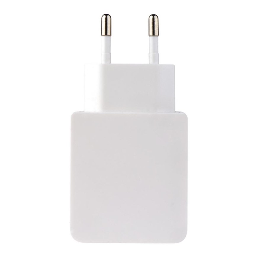 Adaptér USB do zásuvky QUICK 230V/2,4A | rent.cz