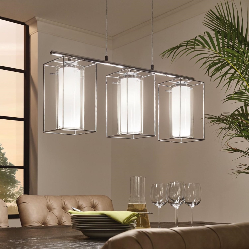 Eglo 94378 - Lustr LONCINO 1 3xE27/60W/230V | rent.cz