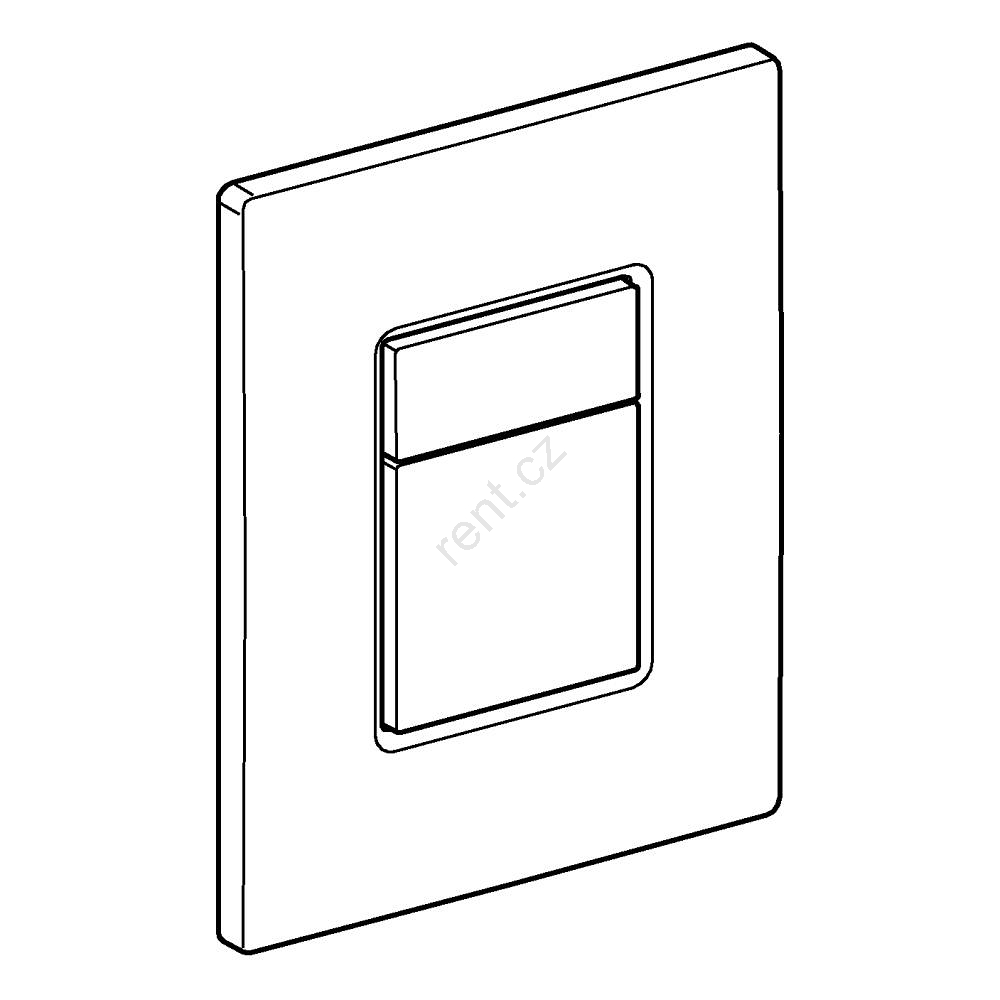 GROHE 38732GN0 - Splachovací tlačítko SKATE COSMOPOLITAN 156 × 197 mm ...