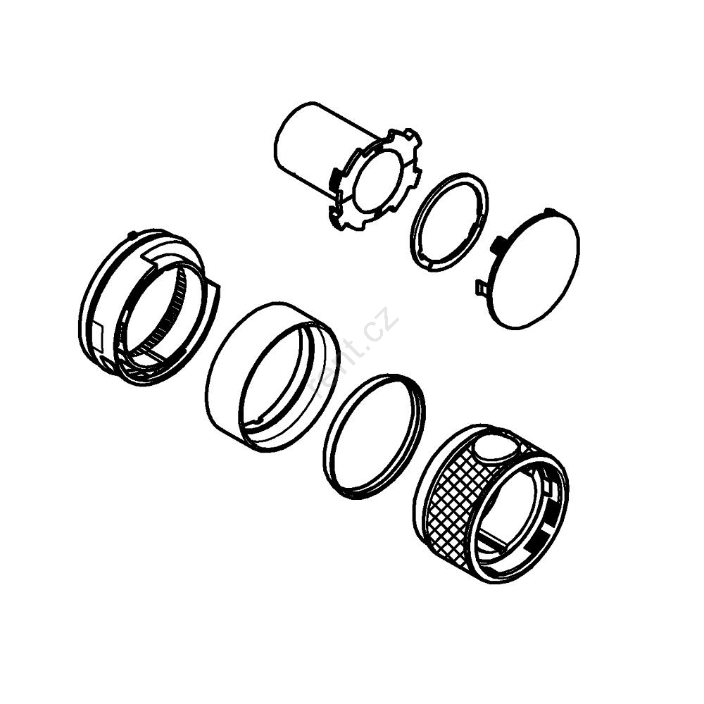 GROHE 49029000 - Rukojeť GROHTHERM SMARTCONTROL lesklý chrom | rent.cz