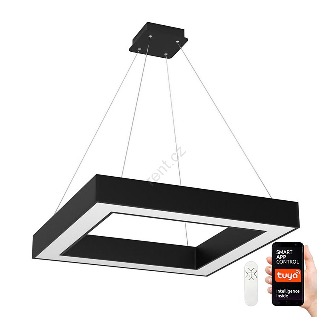 Immax NEO 07073L - LED Stmívatelný lustr na lanku CANTO LED/60W/230V 80x80 cm | rent.cz