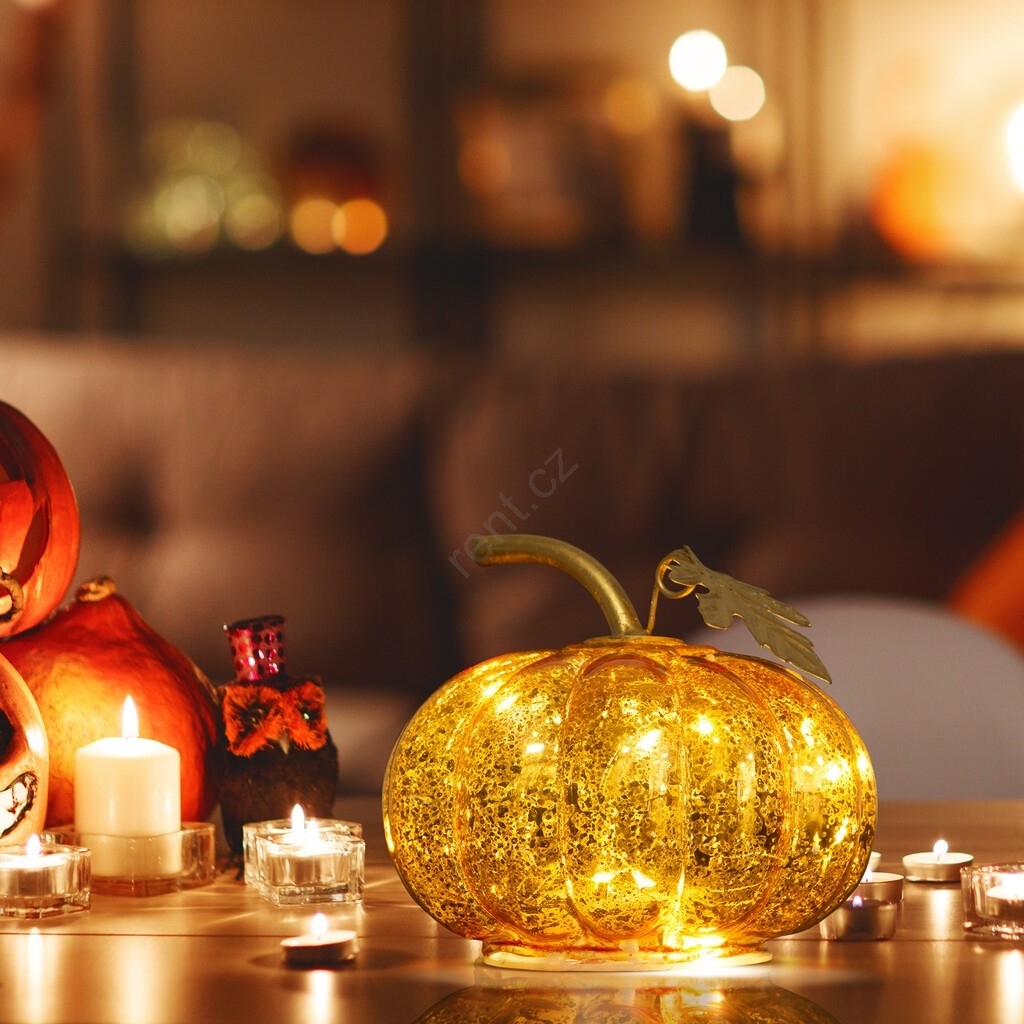 LED Dekorace HALLOWEEN LED/2xAA dýně | rent.cz