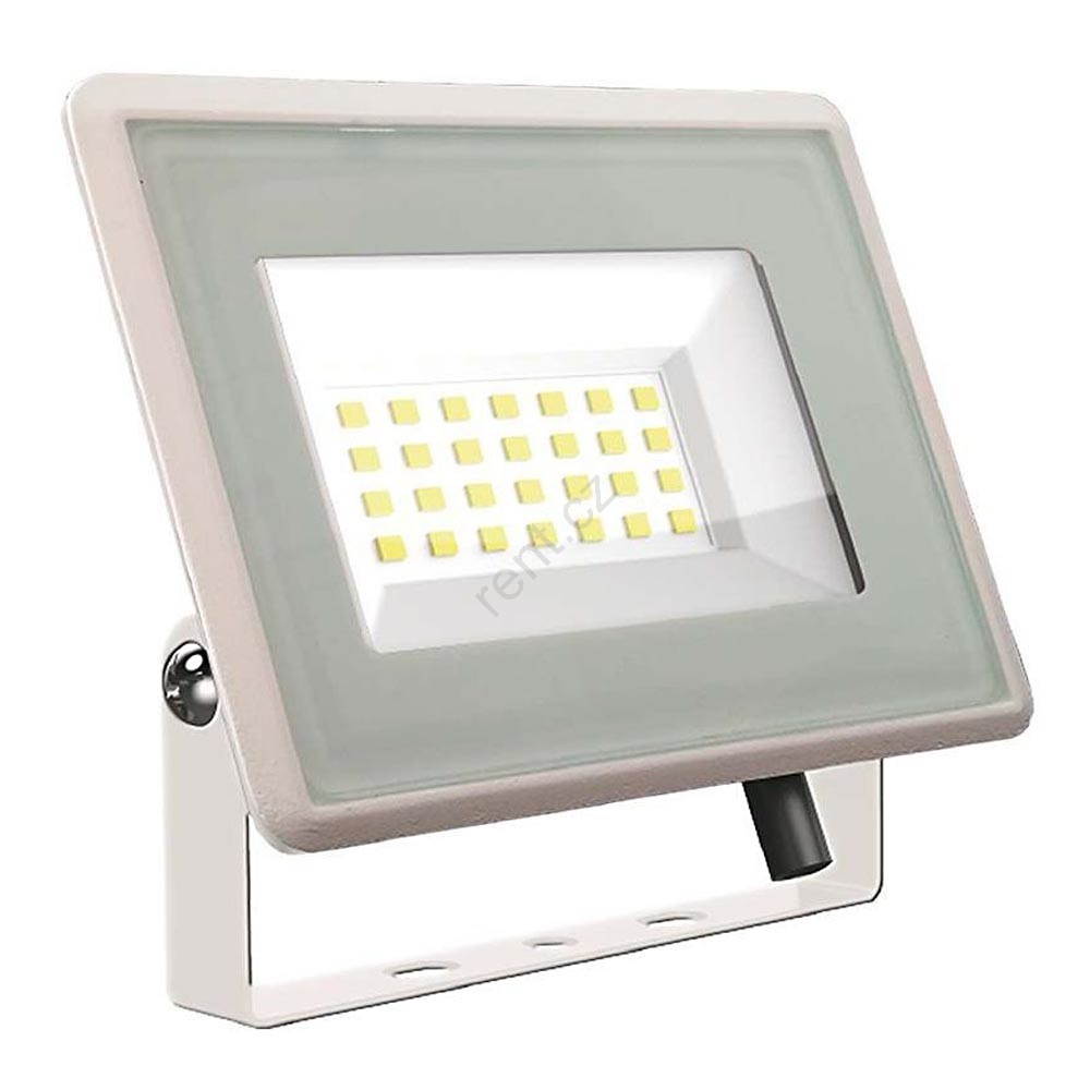 LED Reflektor LED/20W/230V 4000K IP65 bílá | rent.cz