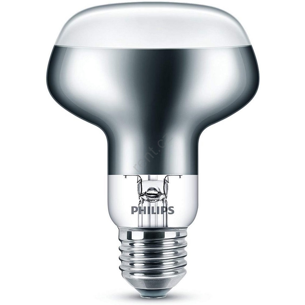 Led Reflektorová žárovka Philips R80 E27 5w 230v 2700k Rent Cz