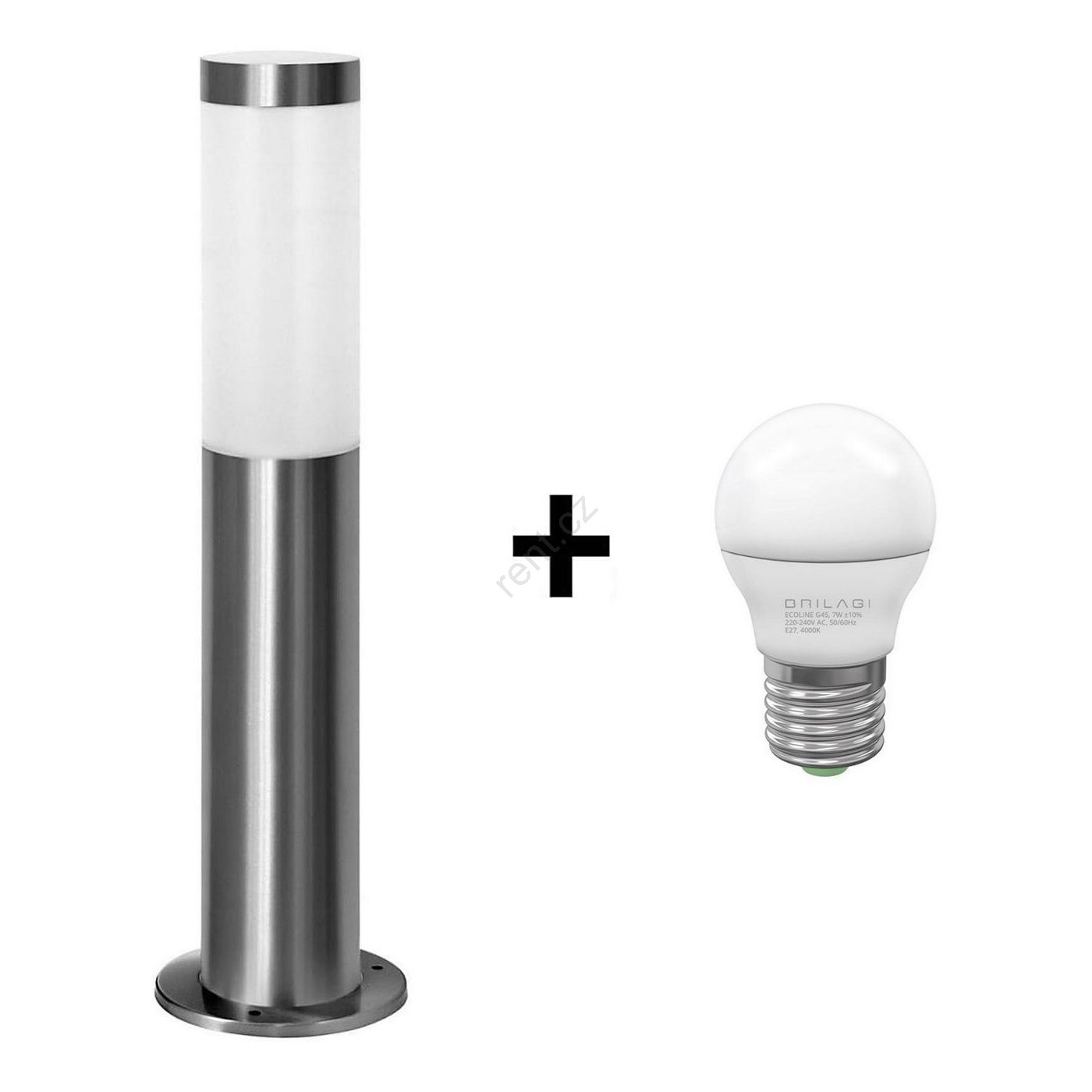 LED Venkovní lampa LIVIA 1xE27/11W/230V 2700K IP44 | rent.cz