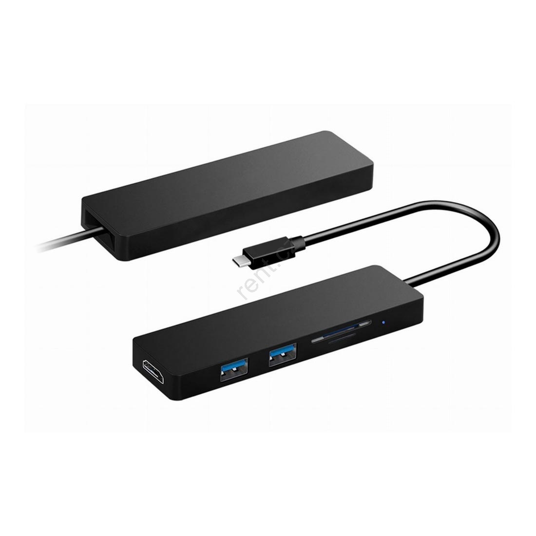 Multimediální adaptér USB-C/USB 2.0/USB 3.0/HDMI 4K/SD slot/TF slot ...