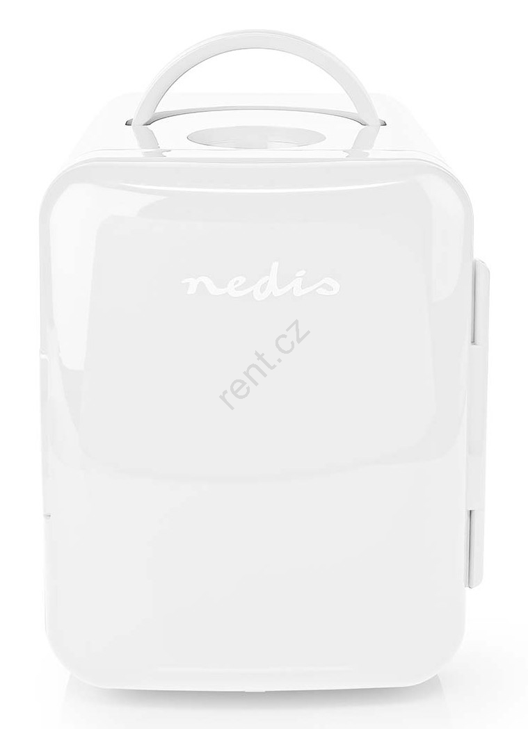 Nedis KAFR120CWT - Přenosná mini lednička 50W/230V bílá | rent.cz