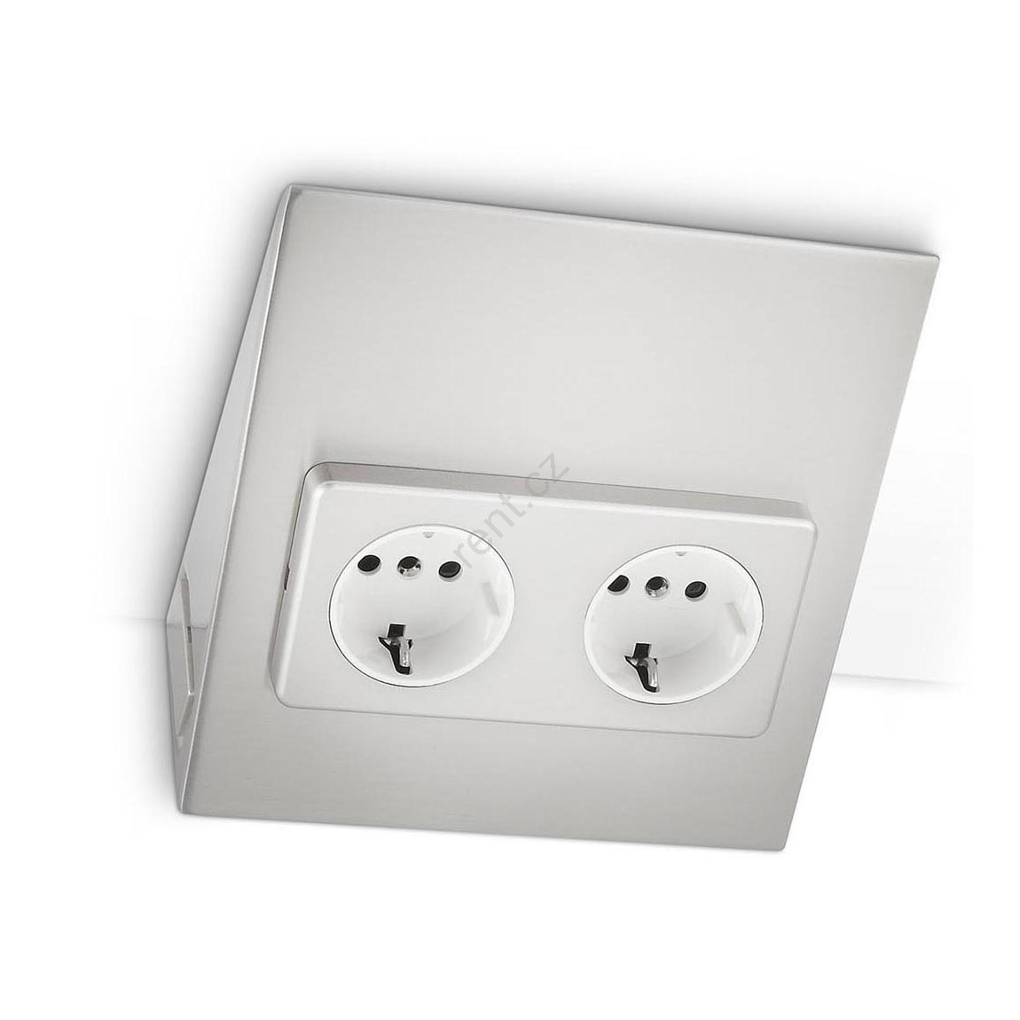 Philips 33466/17/36 - Zásuvka pod kuchyňskou linku FINESSE 2x230V | rent.cz