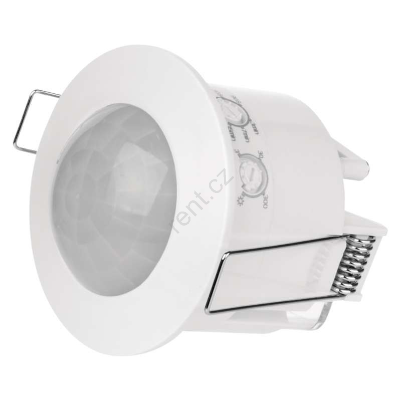 Senzor pohybu podhledový PIR B 360° 1200W/230V bílý | rent.cz