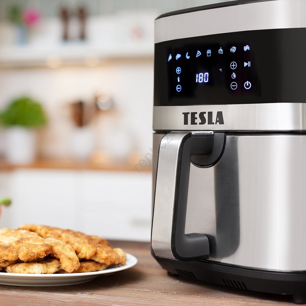 TESLA Electronics AirCook- Multifunkční dig. horkovzdušná fritéza 6 l ...
